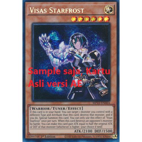 Jual Visas Starfrost | Rarity | Yugioh AE CR01 AE050 - ULTRA RARE ...
