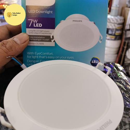 Jual LAMPU PHILIPS DOWNLIGHT LED DL 190B ERIDANI G2 7WATT 4 INCH 4 ...