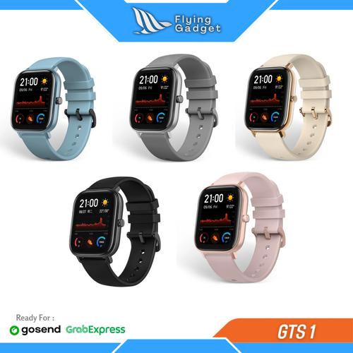 Jual Amazfit GTS Smart Watch Wearable 5 ATM Waterproof Jam Tangan ...
