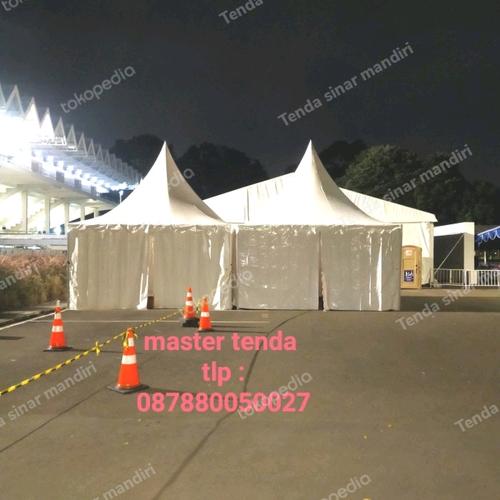 Jual TENDA SARNAFIL 5 X 5 meter - Putih, 5x5 atap 410grm - Jakarta ...