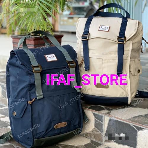 Jual Eiger X-Cruisage Canvas 20L Laptop Backpack - Navy - Kab. Bekasi ...