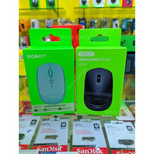 Jual ROBOT Mouse Wireless Mouse Optical USB - Garansi Resmi - Original ...