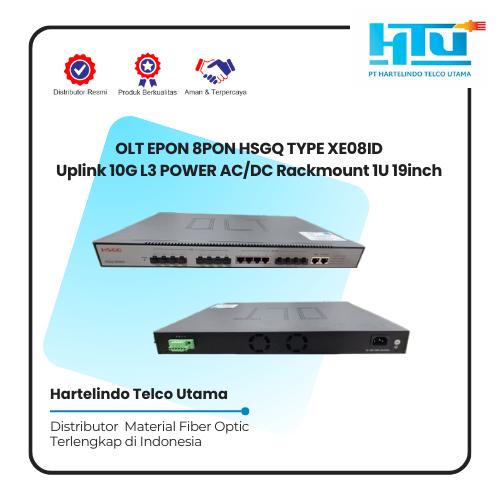 Jual OLT EPON 8PON HSGQ TYPE XE08 UPLINK 10G AC/DC - Unit OLT Only - Kota Bekasi - Ewinkz Firman ...