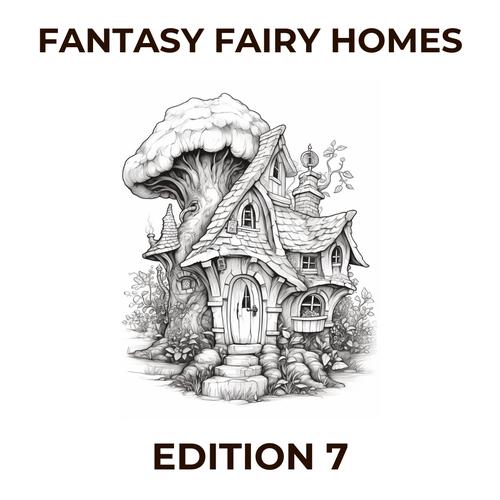 Jual Halaman Mewarnai Tema Rumah Peri Fantasi Edisi 7 File Digital ...