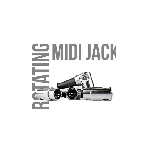 Jual MIDI JACK MALE 5 PIN RIGHT ANGLE ADJUSTABLE - JACK ONLY - Jakarta ...