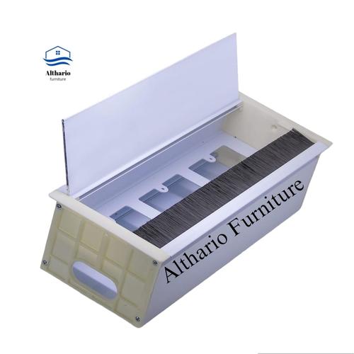 Jual Box gromet kabel tutup stop kontak meja custom putih - Putih, 20cm ...