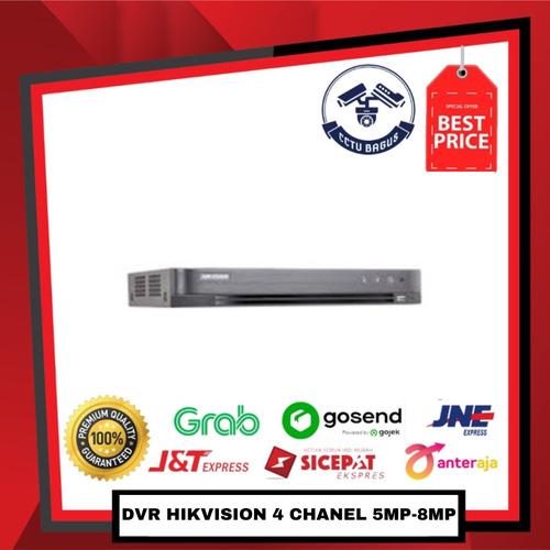 Jual DVR HIKVISION 4 CHANEL 5MP-8MP ACUSENSE DS-7204HUHI-M1/E - Kota ...