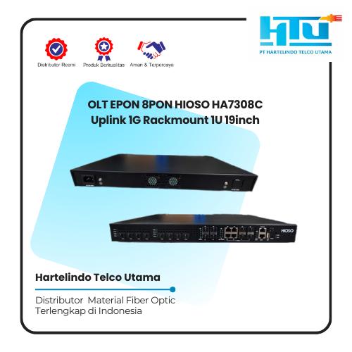 Jual OLT EPON 8PON HIOSO HA7308C +8Pcs"SFP7dbm/SFP8dbm/SFP9dbm" - UNIT OLT ONLY - Kota Bekasi ...