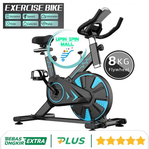 Promo Alat Gym Sepeda Statis Spinning Bike Adjustable with Speedometer ...