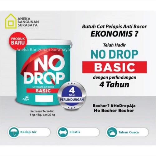 Jual No Drop Basic Series 4kg galon | cat pelapis anti bocor waterproof ...