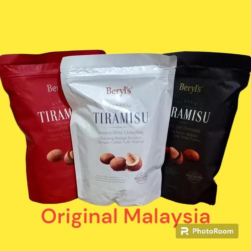 Jual Beryl's Classic Tiramisu Almond Pouch 300gr/Berlys Chocolate ...