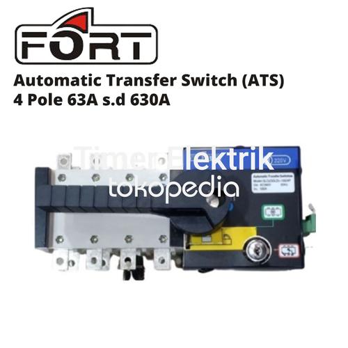 Jual Automatic Transfer Switch FORT (ATS) 4 Pole 63A s.d 630A - 63A ...