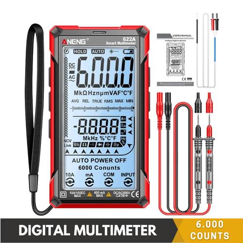 Promo Digital Multi Meter Tester Listrik AC DC Smart Multimeter Touch ...