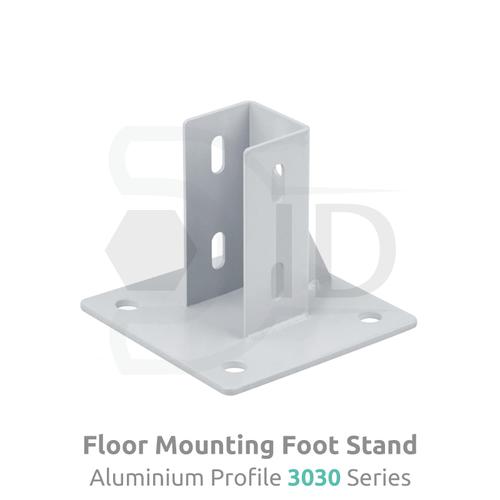 Jual Aluminium Profile Foot Stand / Foundation Base Plate Fixed Series ...