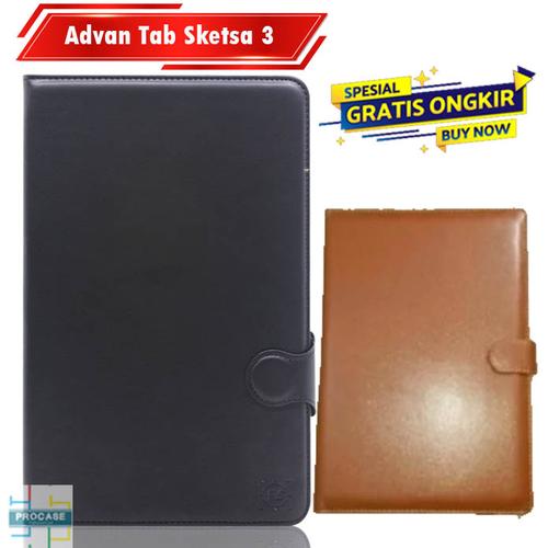 Jual Advan Tab Sketsa 3 FlipCase Book Cover Casing Standing Slot Kartu ...