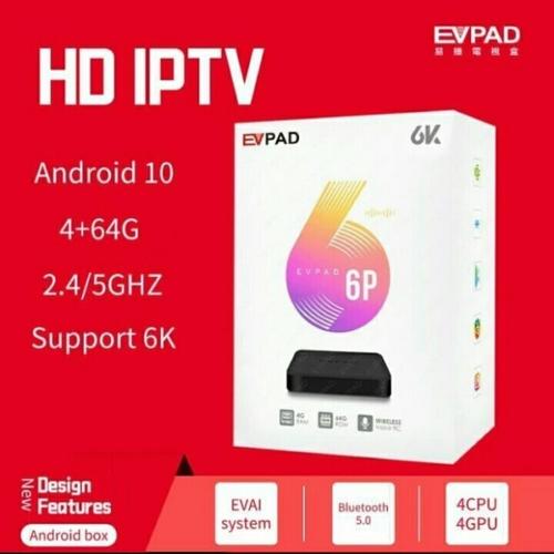 Jual Android TV Box EV PAD 6P Ram 2G Rom 64G Original Support 6K - Jakarta Pusat - TheR Comp ...