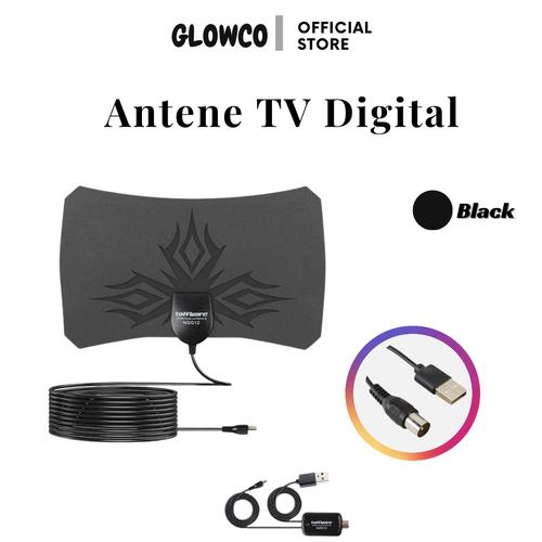 Jual antena tv digital indoor dvb t2 28db signal dengan booster ...