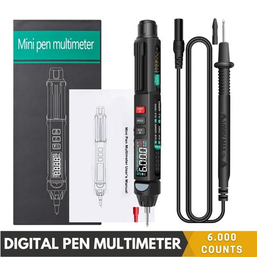 Promo Tespen Digital Test Pen Listrik AC DC Non Contact Multimeter ...