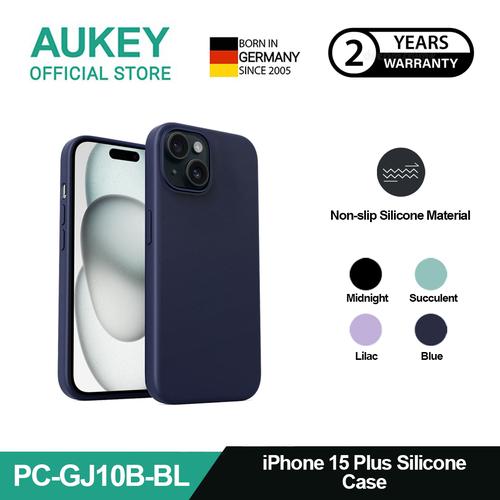 Promo AUKEY iPhone 15 Plus Premium Silicone Case PC-GJ10B with MagSafe ...