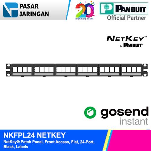 Jual PANDUIT NETKEY NKFPL24 Patch Panel 24 Port / Blank Patch Panel ...