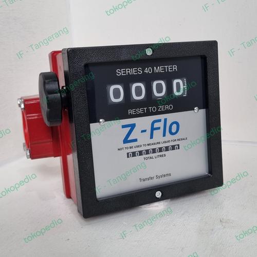 Jual Flow Meter Z Flo Series 40 Meter size 1-1/2" 4-Digit - Kab ...