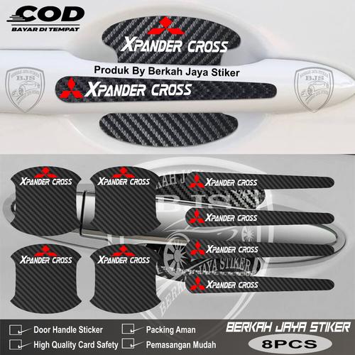Jual Stiker Karbon Pelindung Handle Pintu Mobil Mitsubishi Xpander ...