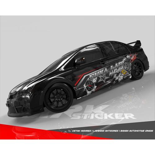 Jual STICKER VARIASI CIVIC FD THAILOOK | Sticker Mobil Honda - Kota ...