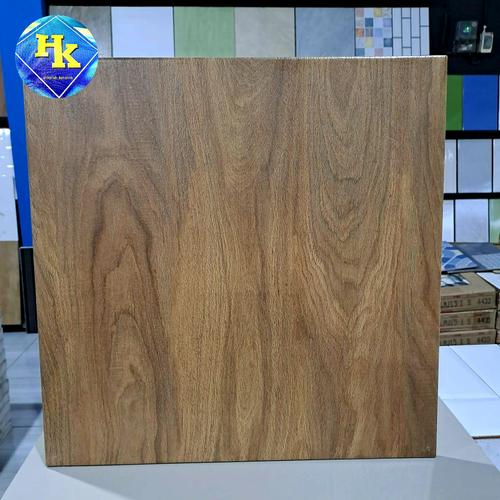 Jual lantai keramik 50x50 resort brown dop - Kab. Bogor - Hikmah granit ...