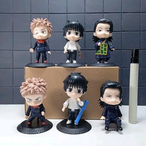 Jual Mainan figure jujutsu chibi Megumi Fushiguro Jujutsu Kaisen ...
