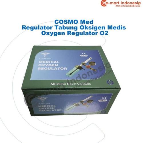 Jual Cosmo Med Regulator Tabung Oksigen Medis, Oxygen Regulator O2 ...