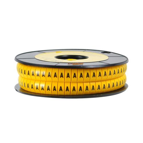 Promo Kabel Marker Huruf A - Huruf Z Label Marker Cable FM 1 Kuning ...