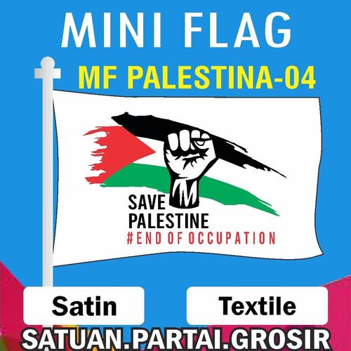 Jual Bendera PALESTINA / Bendera SAVE PALESTINA / Cetak Bendera ...