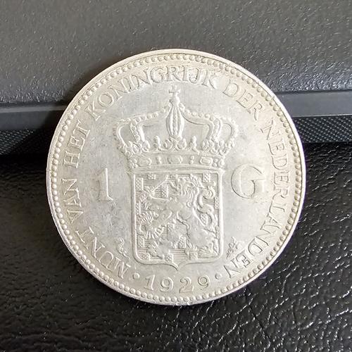 Jual uang kuno, koin kuno 1 gulden 1928 original grade XF - Kota ...