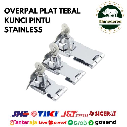 Jual Overpal Plat Tebal Kunci Pintu Stainless - 4 Inch - Jakarta Utara ...