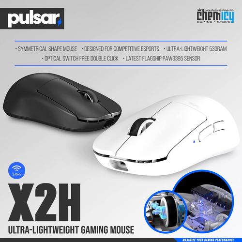 Jual Pulsar X2H / X2 H Ultra-lightweight Wireless Gaming Mouse - Hitam ...