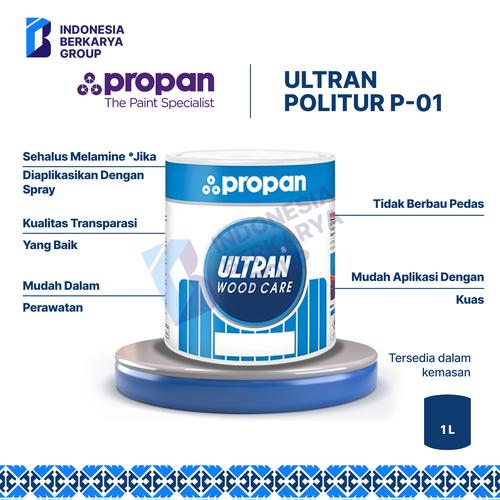 Jual Cat Kayu Propan Ultran Politur P-01 1 Liter - Solar Yellow - Kota ...