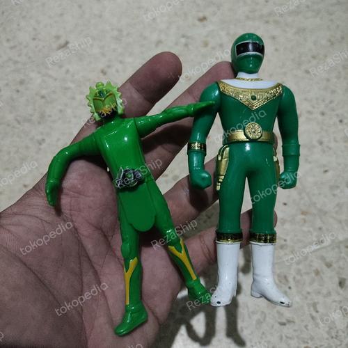 Jual mini figure sentai green ranger set ori - Kab. Jombang - RezaShip ...