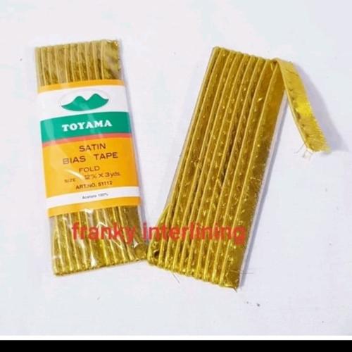 Jual BISBAN ISI METALIK ISI 3 YARD HARGA PER PC LEBAR 1,2CM - MAS TUA 3 ...