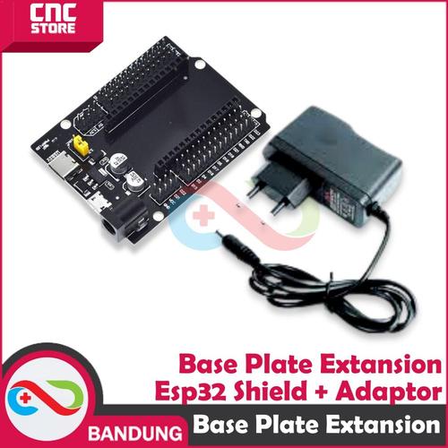 Jual BASE PLATE EXTENSION ESP32 SHIELD ESP32 DOIT V1 30P PLUS ADAPTOR ... Jual BASE PLATE EXTENSION ESP32 SHIELD ESP32 DOIT V1 30P PLUS ADAPTOR ...