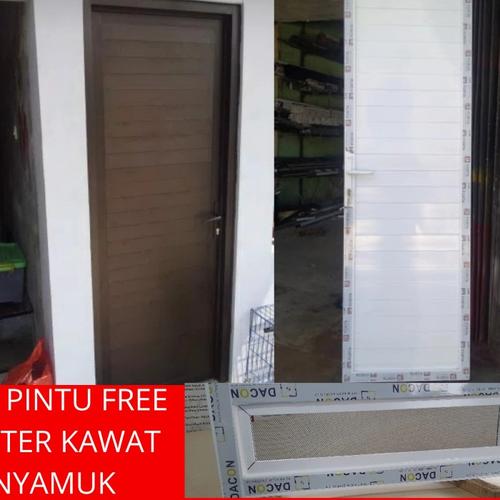 Jual Pintu Geser Panel Alumunium 80x210 - Kota Tangerang Selatan - Toko ...