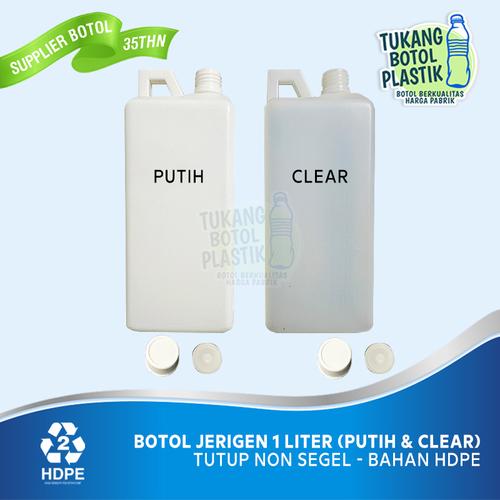 Jual Botol Jerigen 1 Liter HDPE (non segel) - Hitam - Jakarta Barat ...