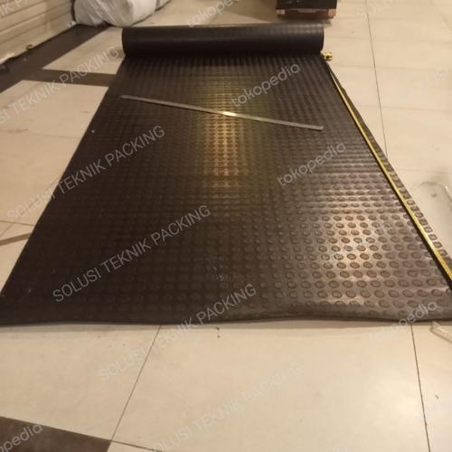 Jual Rubber Mat Coin Meteran 4mm x 120cm x 100cm / Karpet Karet Koin ...