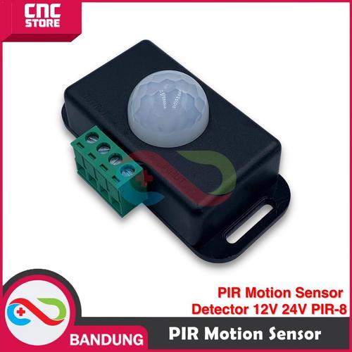 Jual PIR MOTION SENSOR DETECTOR 12V 24V PIR-8 /SAKLAR OTOMATIS SENSOR ...