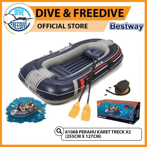 Jual Perahu Karet Inflatable Rubber Boat Bestway Hydro Force Treck X2 ...