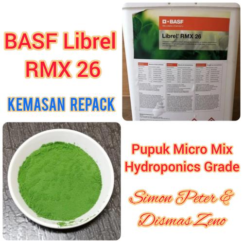 Jual Pupuk Mikro Mix BASF Librel RMX 26 Hidroponik Grade Bahan AB Mix ...