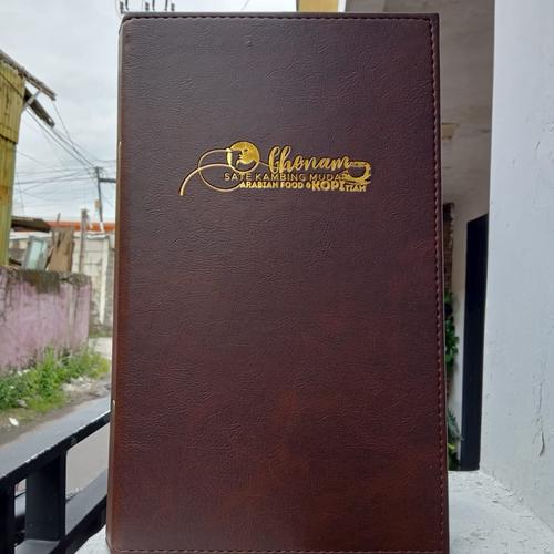 Jual buku menu cafe,resto,hotel dll.ukuran 18x31 model dalam di ring ...