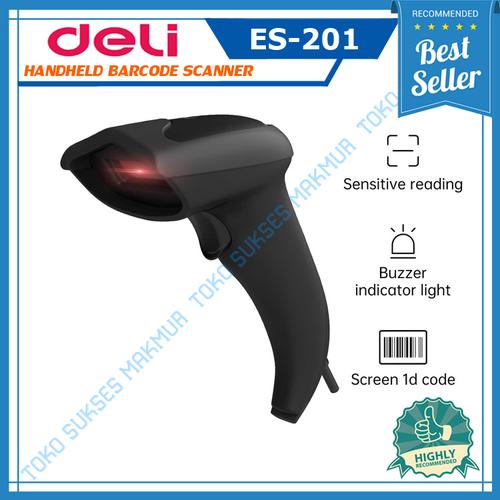 Jual DELI ES201 Barcode Scanner - Jakarta Barat - Toko Sukses Makmurs ...