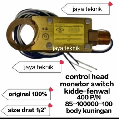 Jual kidde-fenwal 400 P/N 85-100000-100 control head monitor switch ...