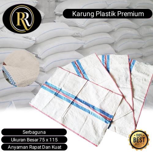Jual Karung Plastik Tebal Jumbo Karung Gabah Beras Packing Barang Kuat ...