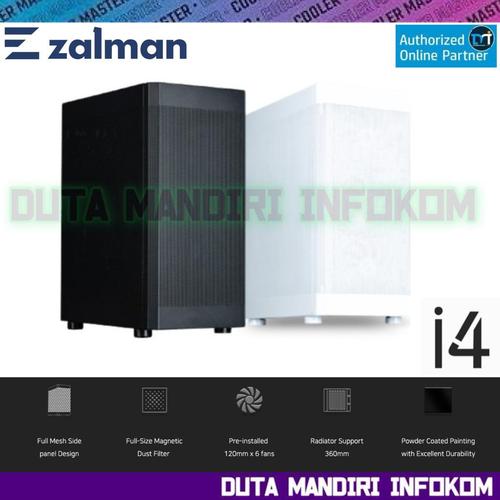 Promo Zalman i4 - Full MESH Design High Airflow Mid Tower ATX Gaming ...